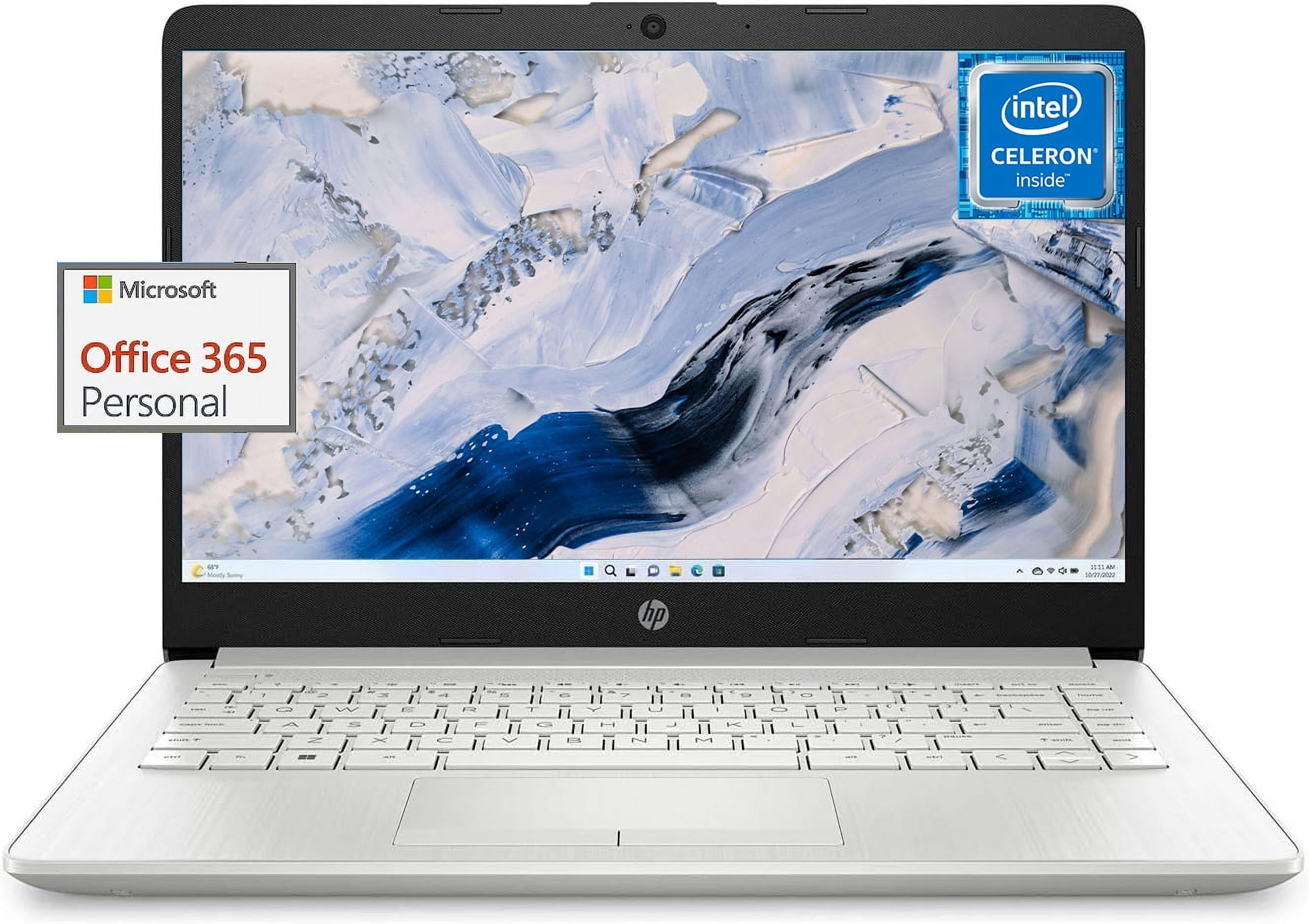 "HP Stream 14"" HD Laptop Intel Quad-Core, 16GB RAM, 64GB eMMC, Intel ...