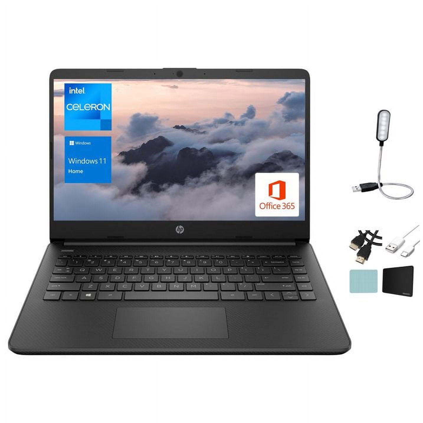 HP Stream 14" HD Display, Intel Celeron N4120 Processor, 8GB Memory, 64GB eMMC, SD Card Reader ...