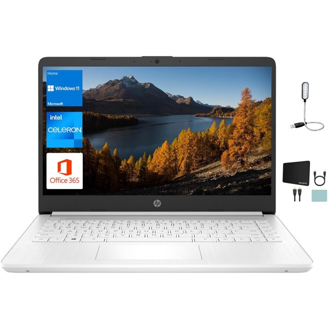 HP Stream 14" HD Display, Intel Celeron N4120 Processor, 8GB Memory ...