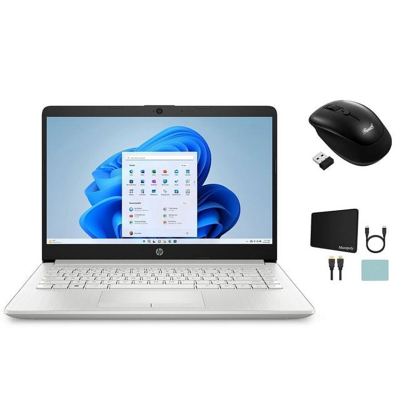 HP Stream 14" HD Laptop, Intel Celeron N4120 Processor, 16GB RAM, 64GB ...