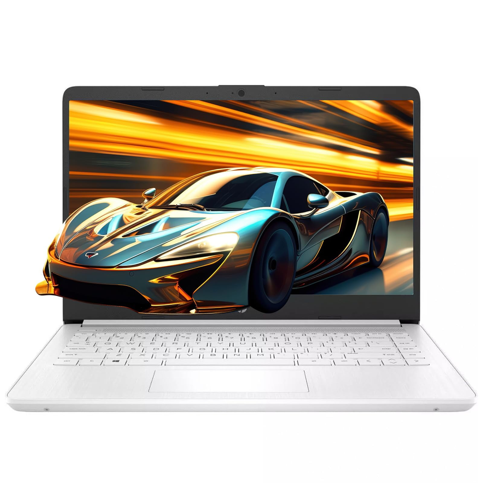 HP Stream 14 Inch Laptop for Student,HD BrightView Display,Intel Quad ...