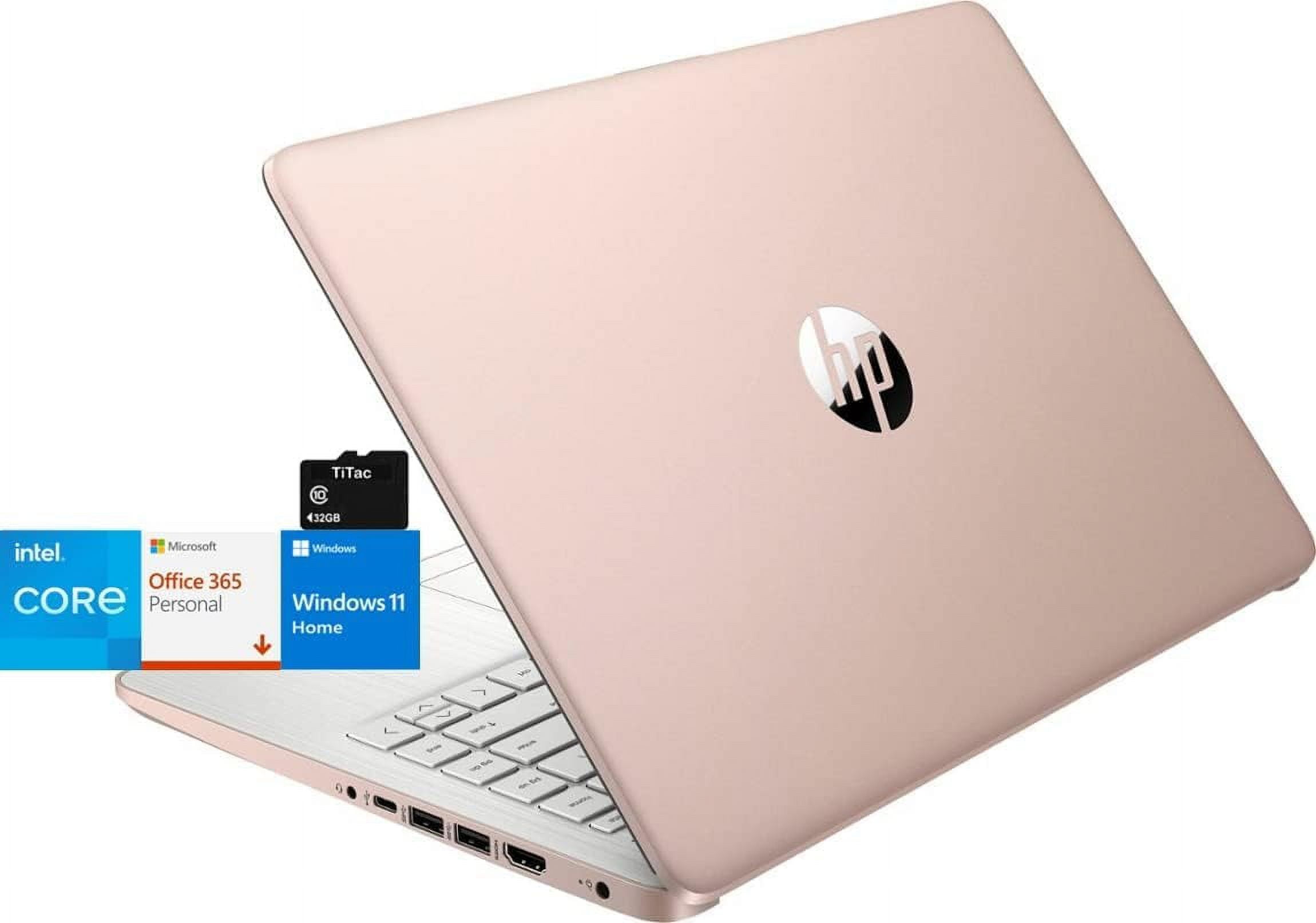 HP Stream 14 Laptop, Intel Celeron Core, 16 GB RAM, 64 GB Storage, 14" HD Anti-Glare Display ...