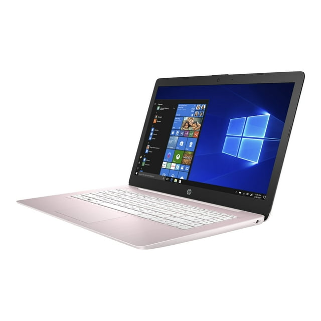 HP Stream 14" Pink Laptop, Intel Celeron N4000, 4GB RAM, 32GB eMMC ...