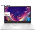 "HP Stream 14"" Laptop, Intel Celeron Quad-Core, 8GB RAM, 64GB Storage ...