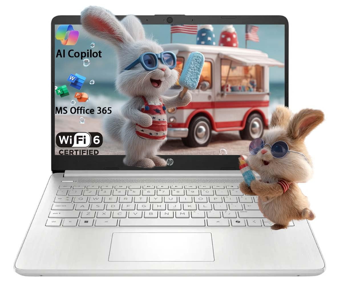 HP Stream 14 Student Business Laptop, Intel N150 Processor(Quad-core), 32GB RAM, 384GB Storage ...