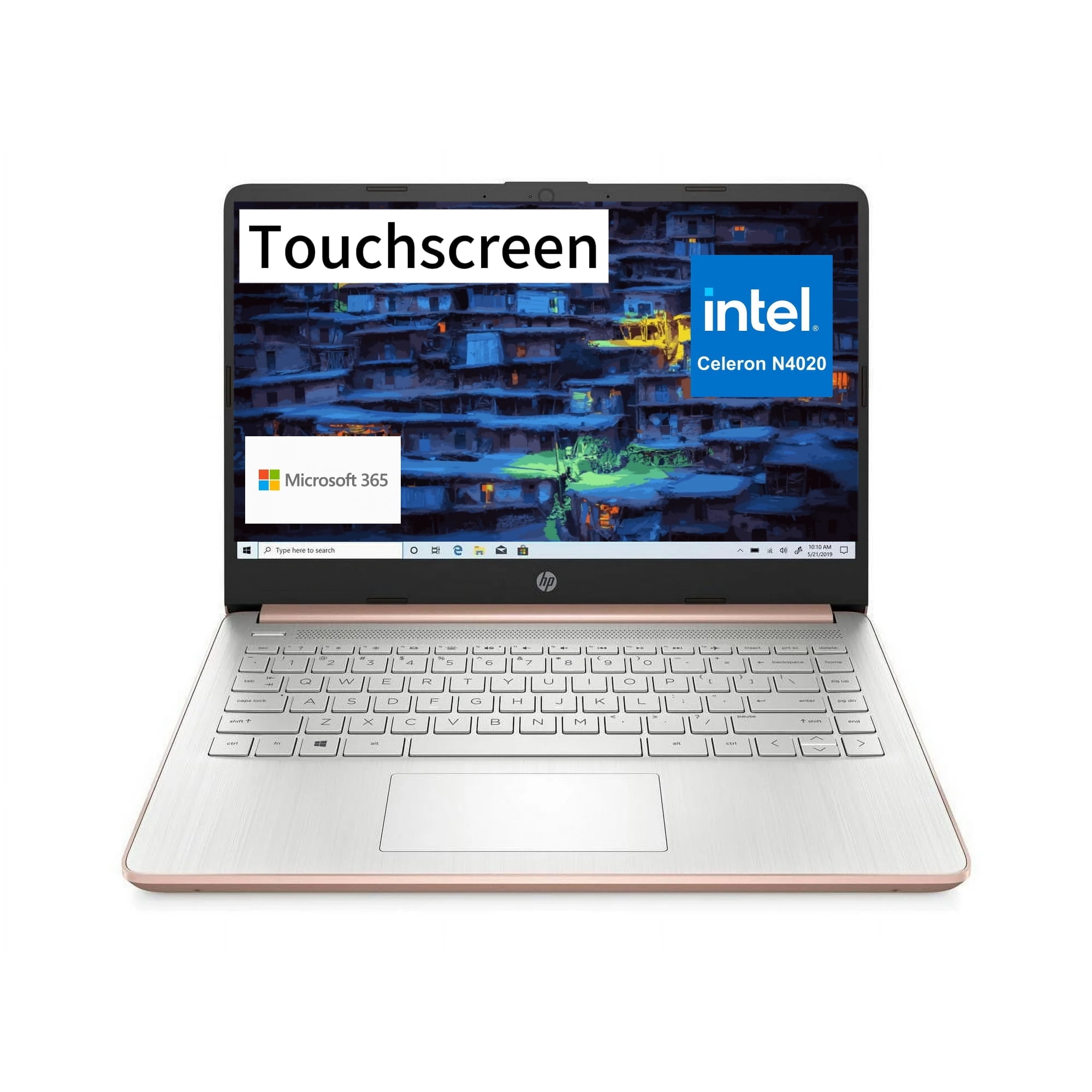 HP Stream 14 in HD Touchscreen Laptop Light-Weight, Intel N4020 (Up tp ...