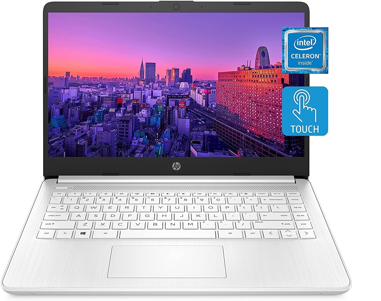 HP Stream 14inch HD Touchscreen Display, Intel Celeron N4020 Dual-Core ...