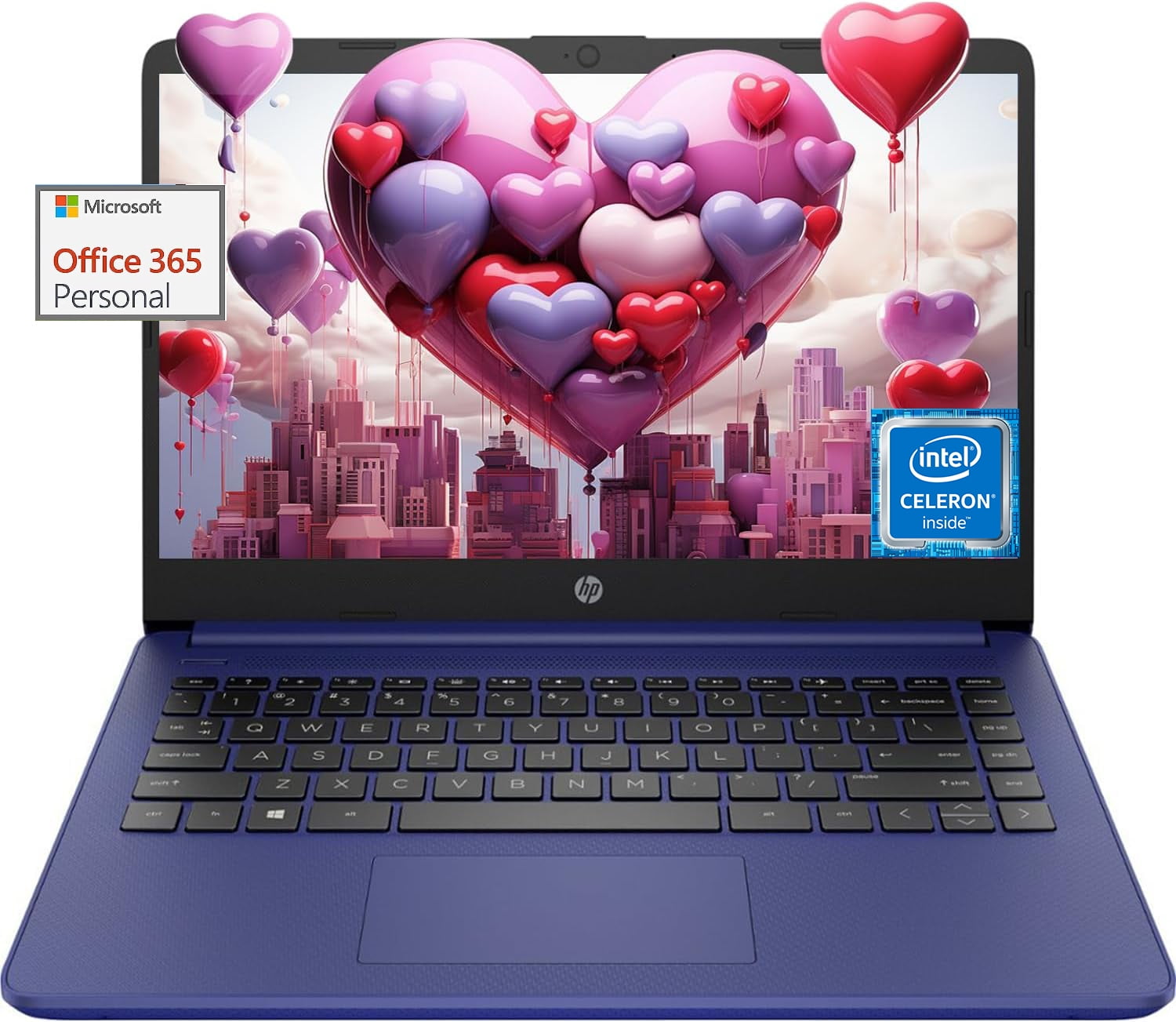 HP Stream 14'' HD Ultralight Laptop, Intel Celeron N4120, 16GB RAM ...