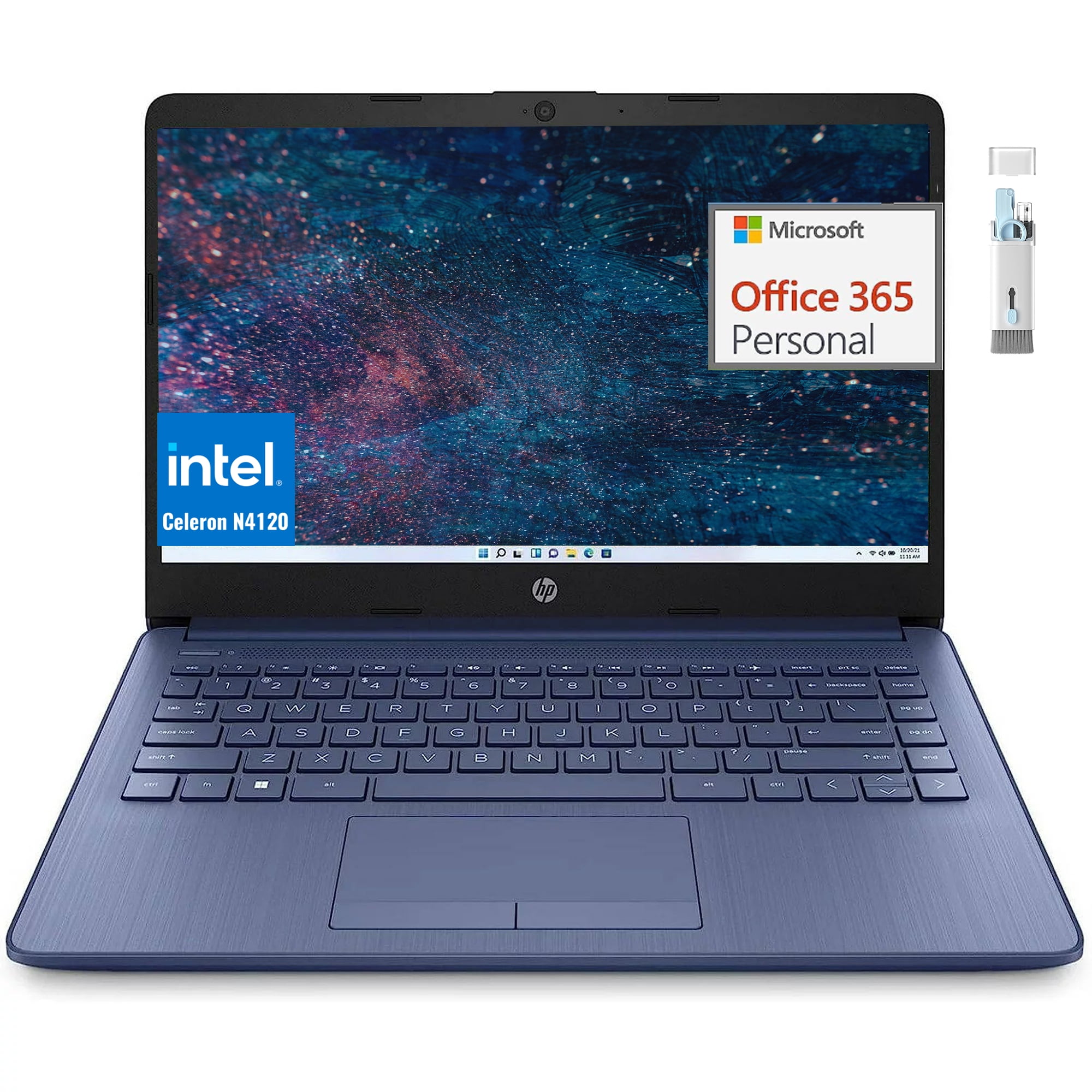 HP Stream Blue 14'' HD Ultral Light Laptop, 8GB RAM, 64GB eMMc, Intel ...