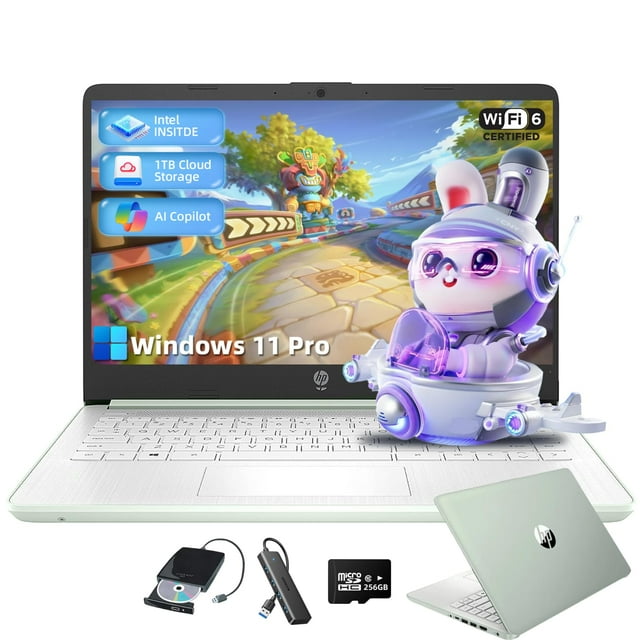 HP Student Business Laptop Computer - Intel N150 Processor, 16GB RAM ...