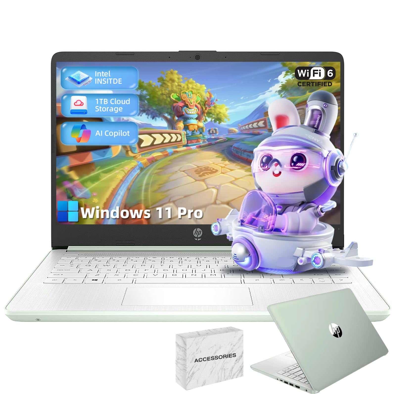 HP Student Business Laptop Computer - Intel N150 Processor, 16GB RAM ...