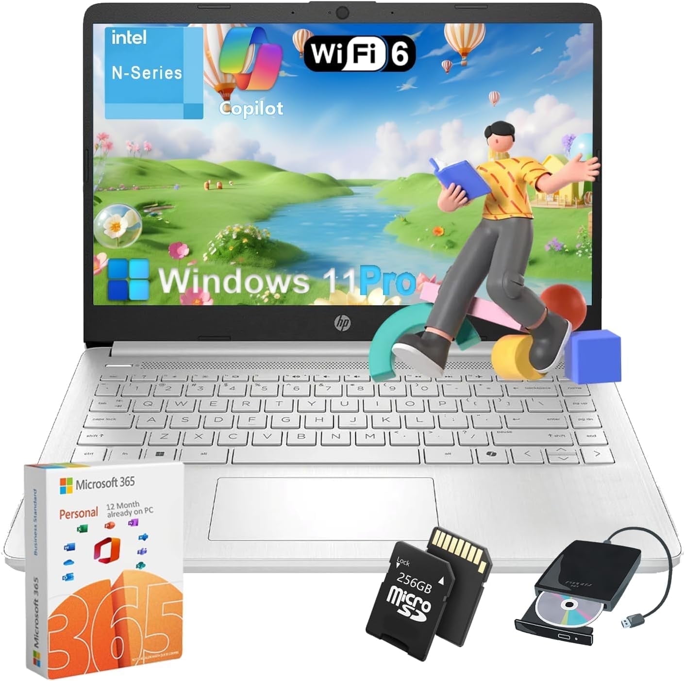 HP Student Business Laptop Computer - w/1 Year Office 365, 16GB RAM ...
