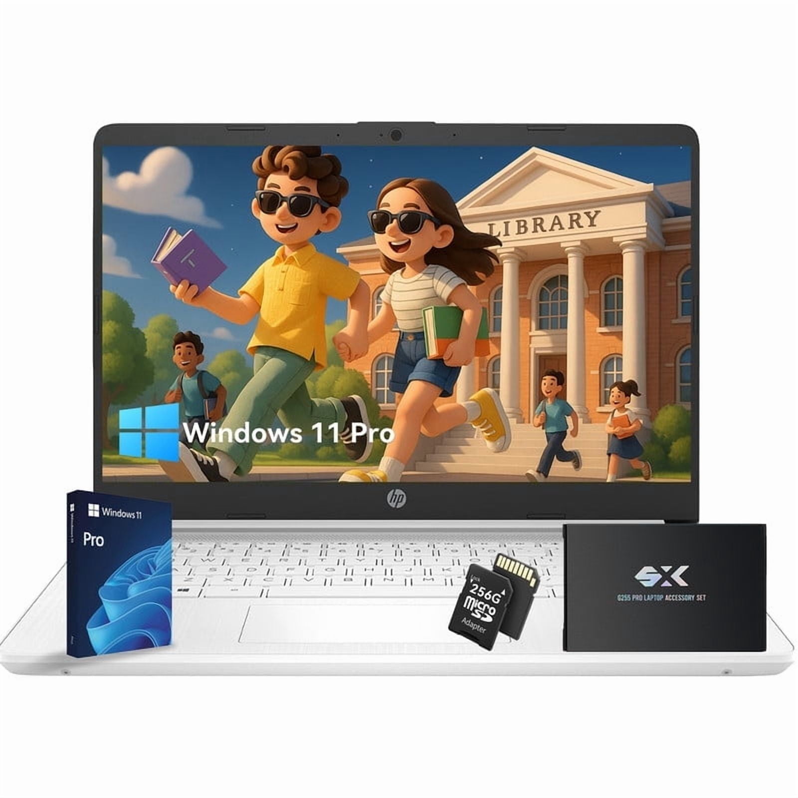 HP Student Business Laptop, Intel N150, 8GB RAM, 384GB Storage, Windows ...
