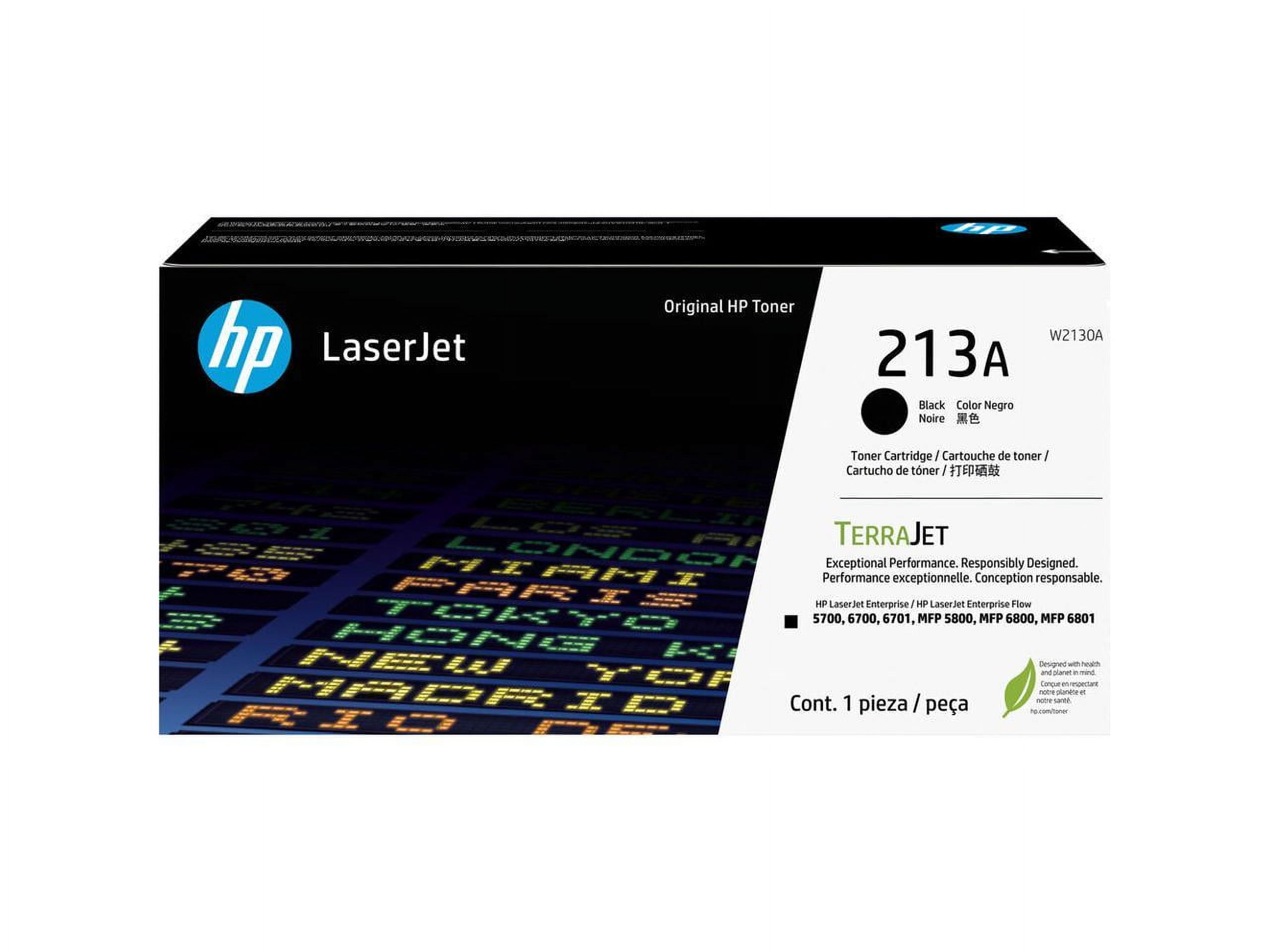 HP TerraJet 213A Black Printer - Ink Cartridges (Genuine Brands) Black ...