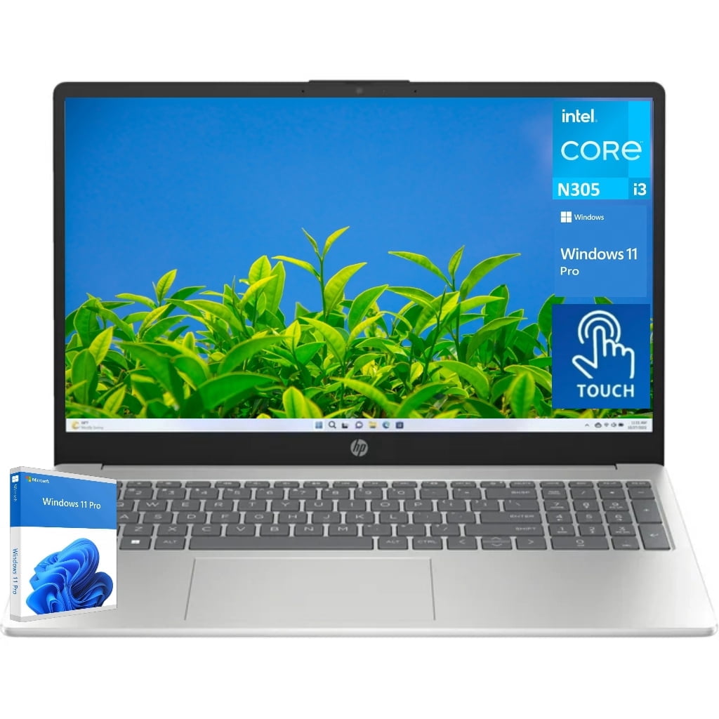 HP Touch-screen Laptop for Business and Student, 15.6" HD Display ...