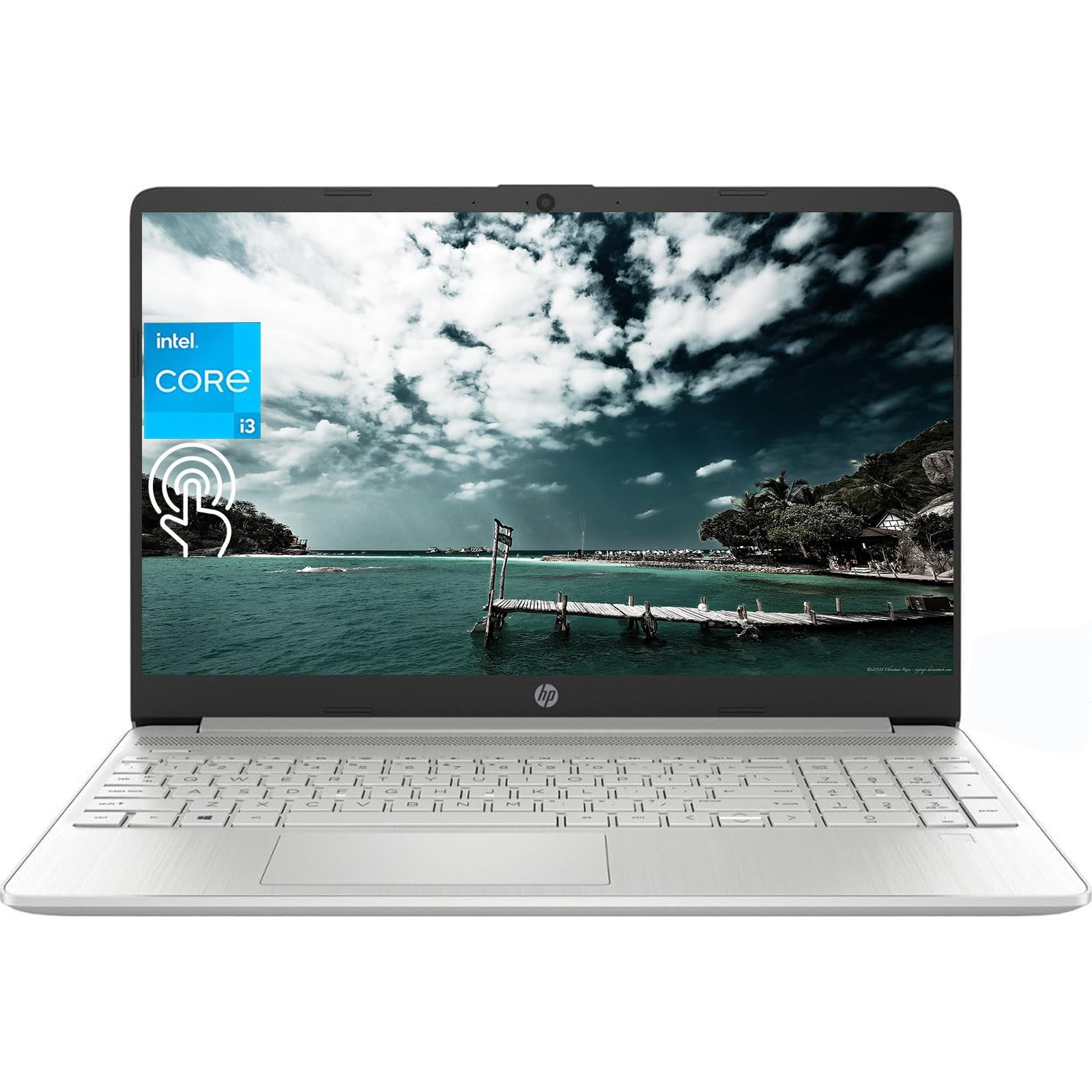 HP Touchscreen Laptop for Business and Student Newest, 15.6 HD Touch ...