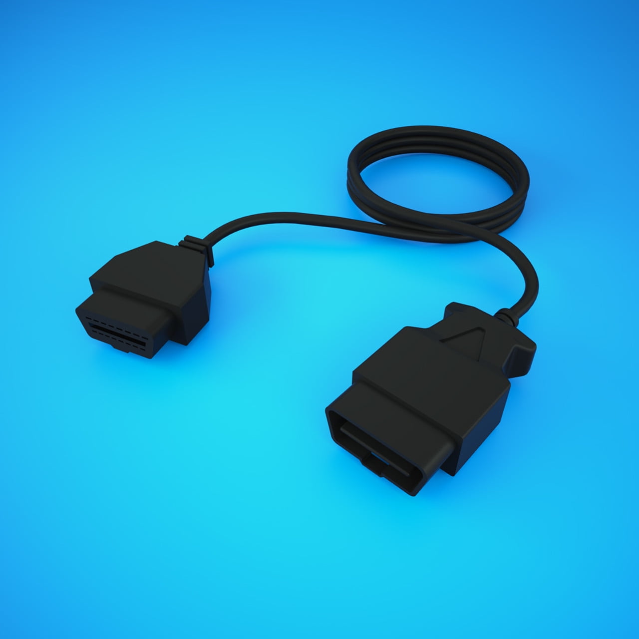 HP Tuners OBD2 Extension Cable 5' Long, Straight End - Walmart.com