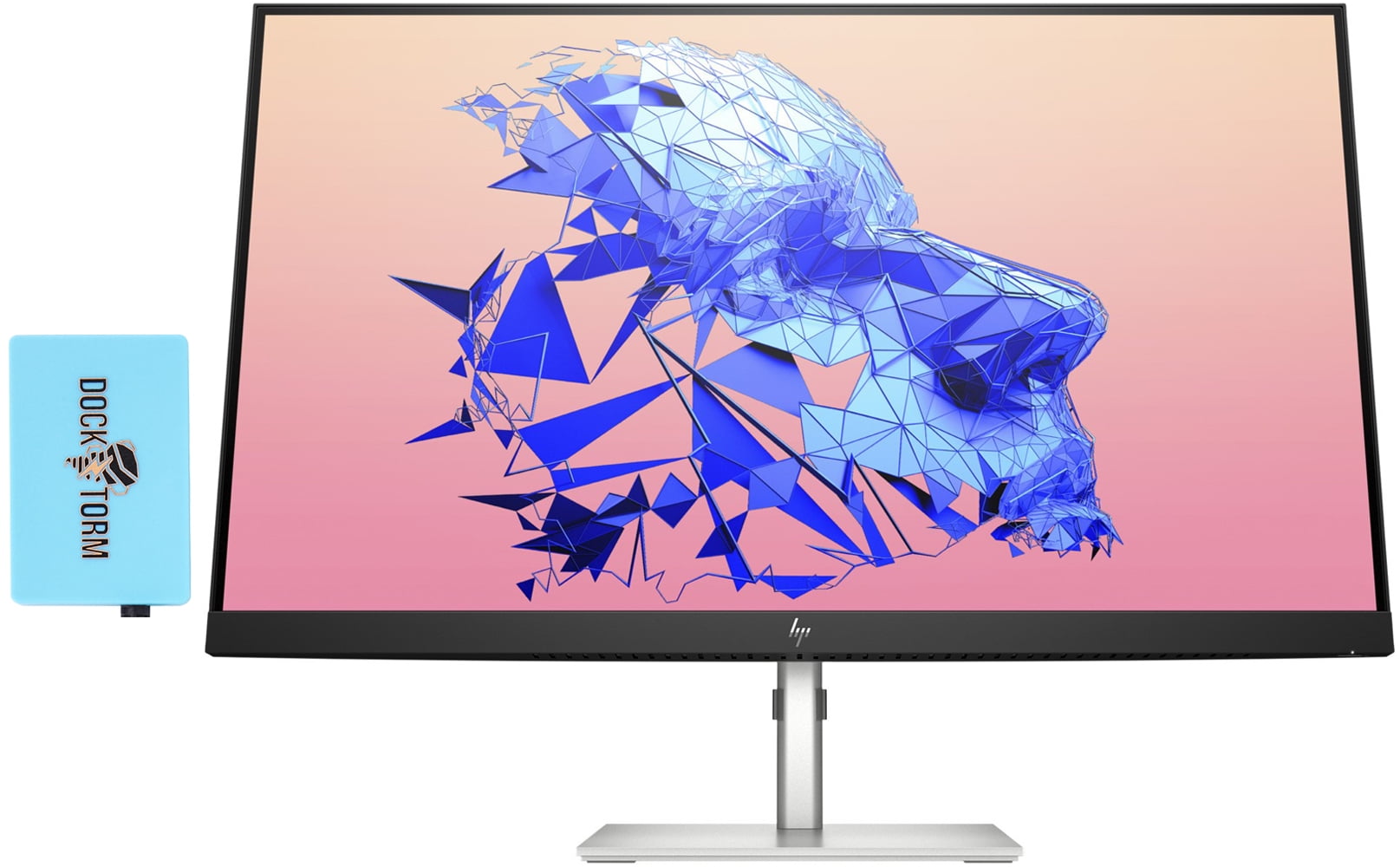 HP U32 4K HDR Monitor 368Y5AA#ABA Bundle with Docztorm Dock, 32" 4K UHD ...