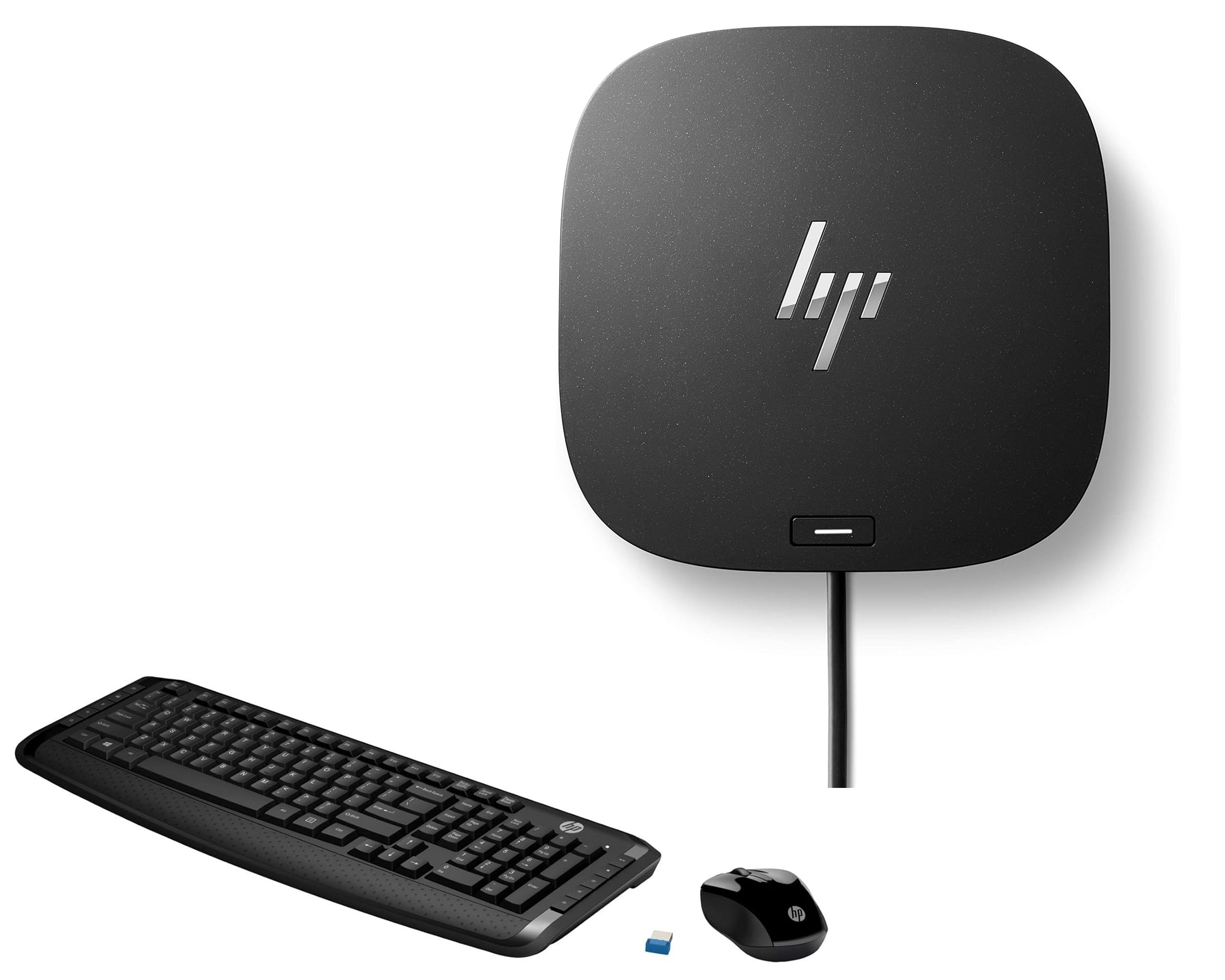 HP USB-C Essential Dock G5 Bundle with Wireless Keyboard and Mouse ...