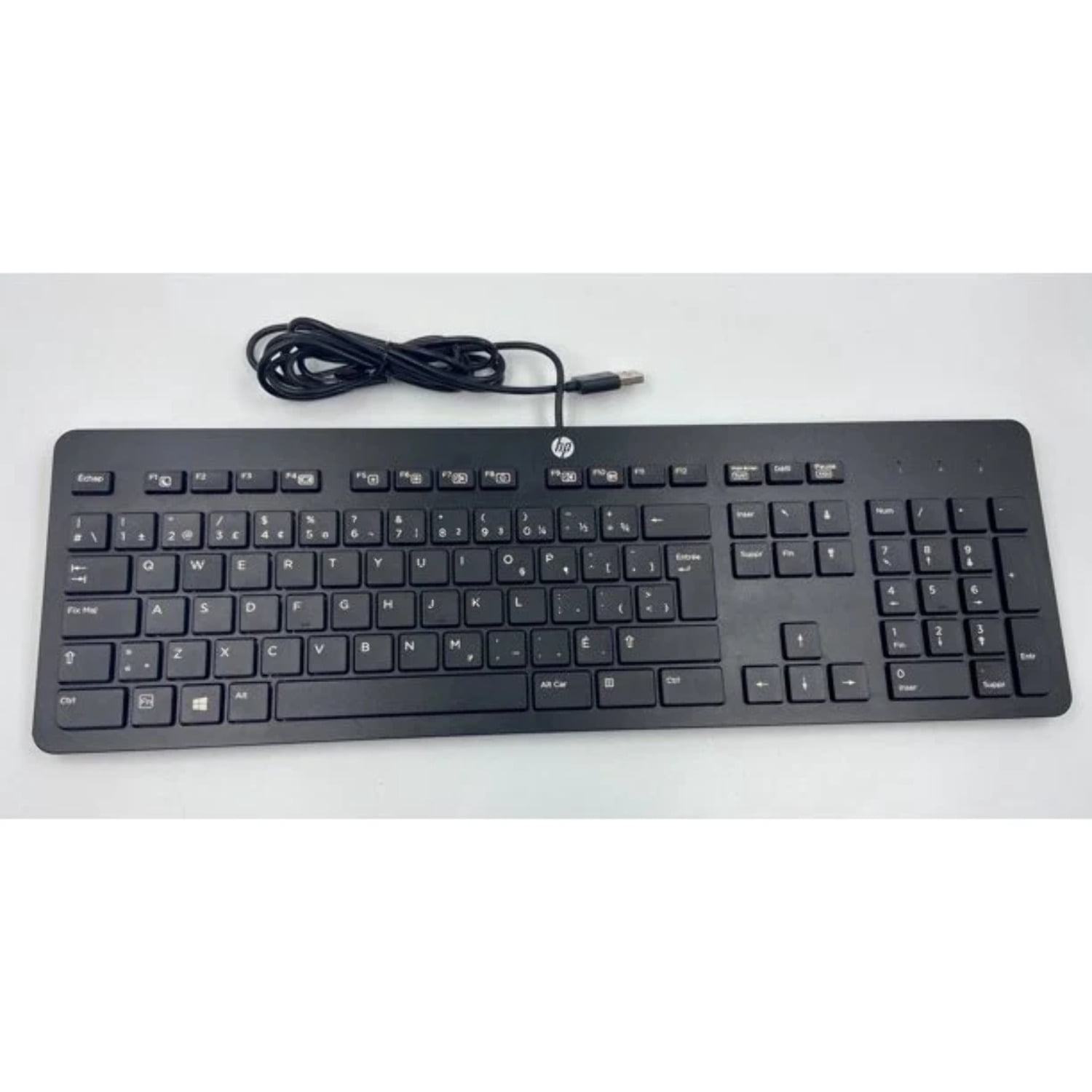 HP USB SLIM STYLE W8 KEYBOARD (FCAN) - Walmart Business Supplies
