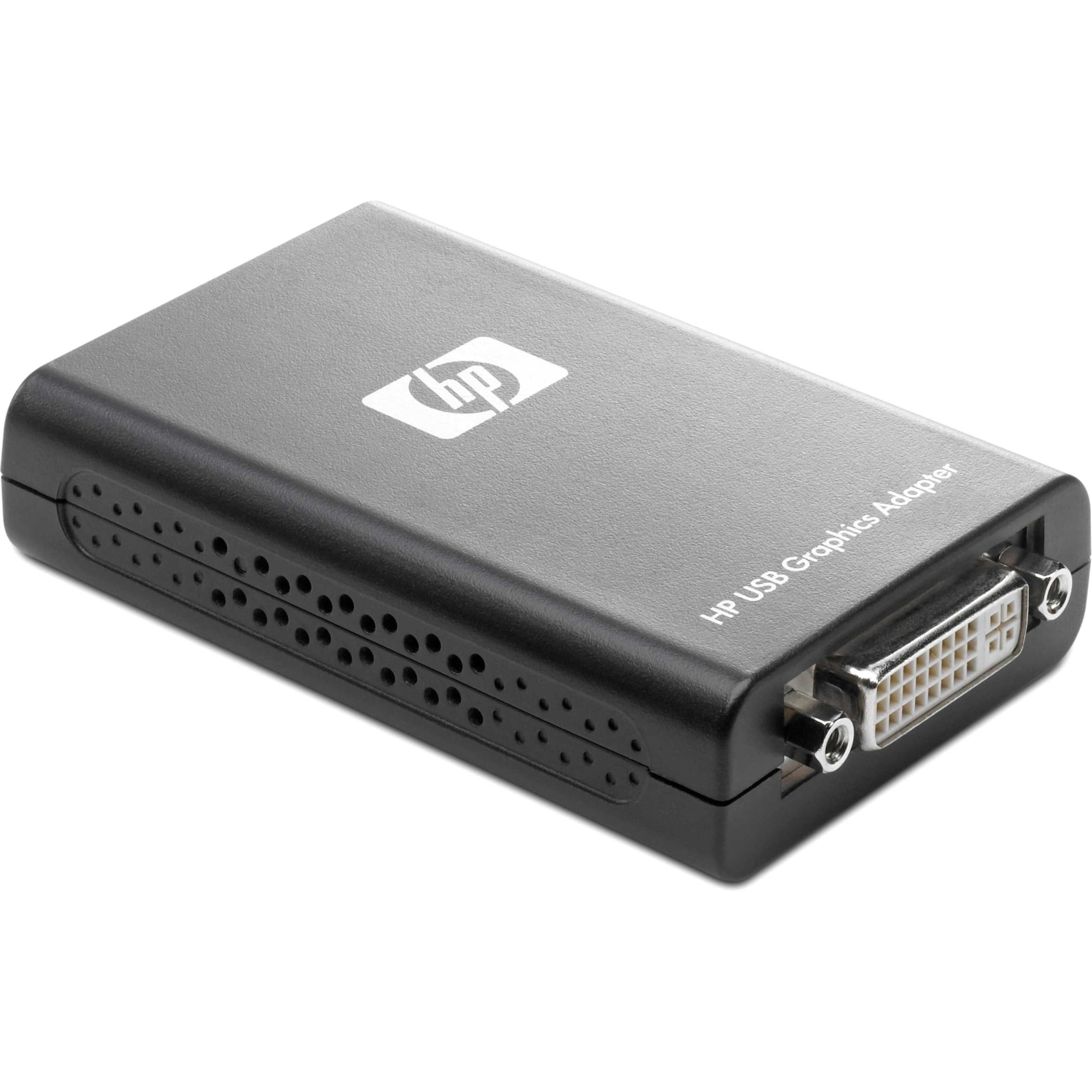 HP USB to DVI Graphics Multiview Adapter NL571AA - Walmart.com
