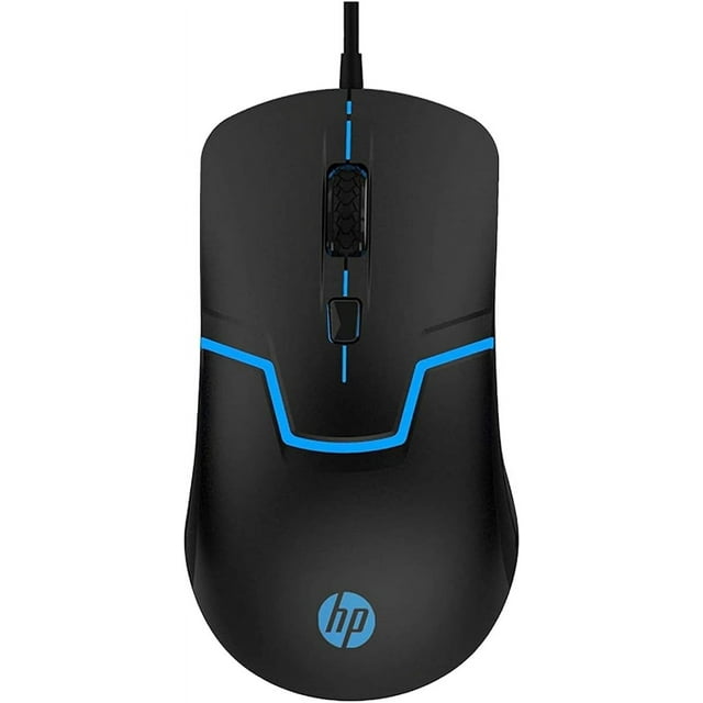 HP Gaming Optical Mouse with LED Backlight, 1000/1600 DPI Adjustable, 3 ...