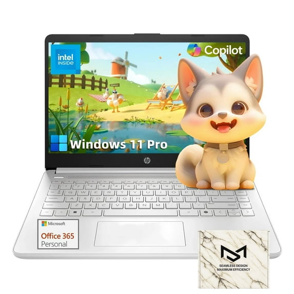 HP Ultra-Portable Laptop for Student and Business - 14" HD Display ...