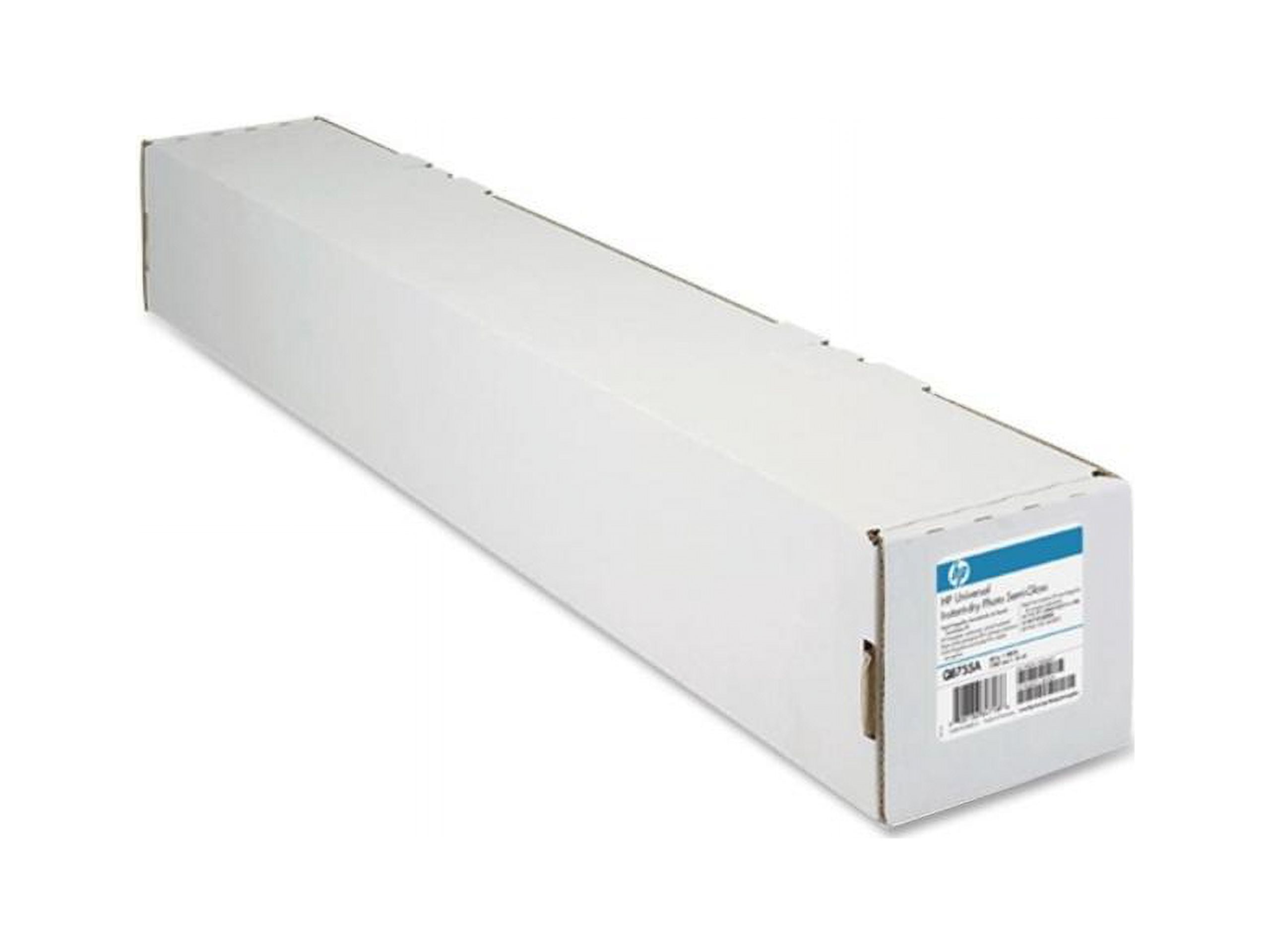 HP Universal Instant-dry Satin Photo Paper - 24" x 100' - White, 1 Roll ...