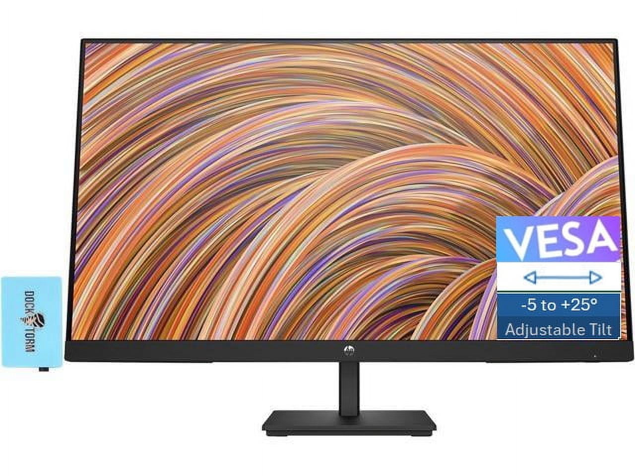 HP V27i G5 FHD IPS Monitor 65P64AA#ABA Bundle with Docztorm Dock, 27 ...