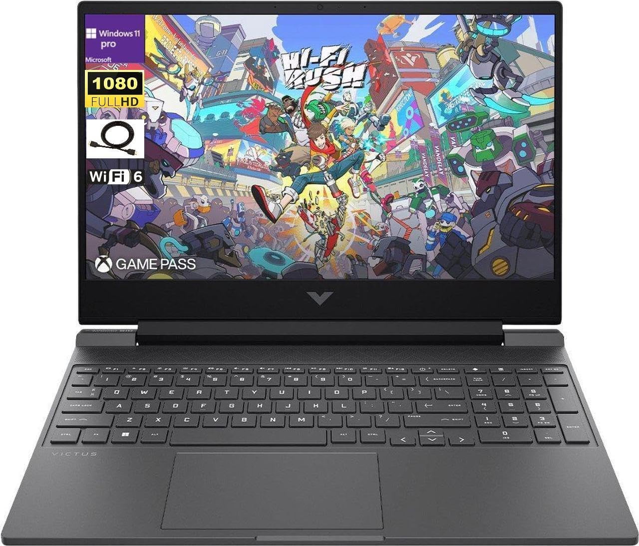 HP Victus 144Hz 15.6" FHD Gaming Laptop, AMD Ryzen 5 7535HS Processor ...