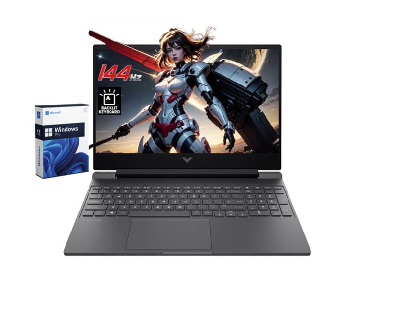 HP Victus 15.6" FHD 1920x1080p Gaming Laptop, AMD Ryzen 5 7535HS, 64GB ...