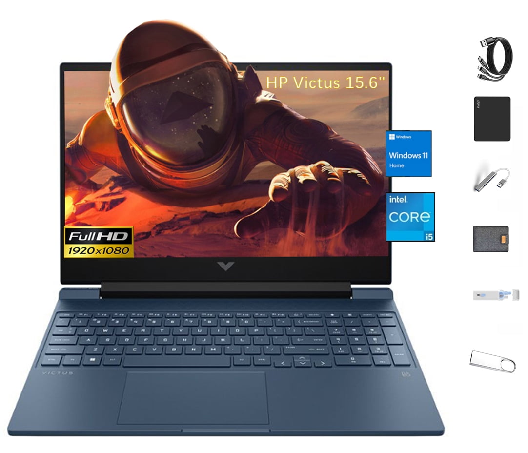 HP Victus 15.6" FHD Gaming Laptop, 144Hz, Intel i5-12450H(Up to 4.4 GHz ...