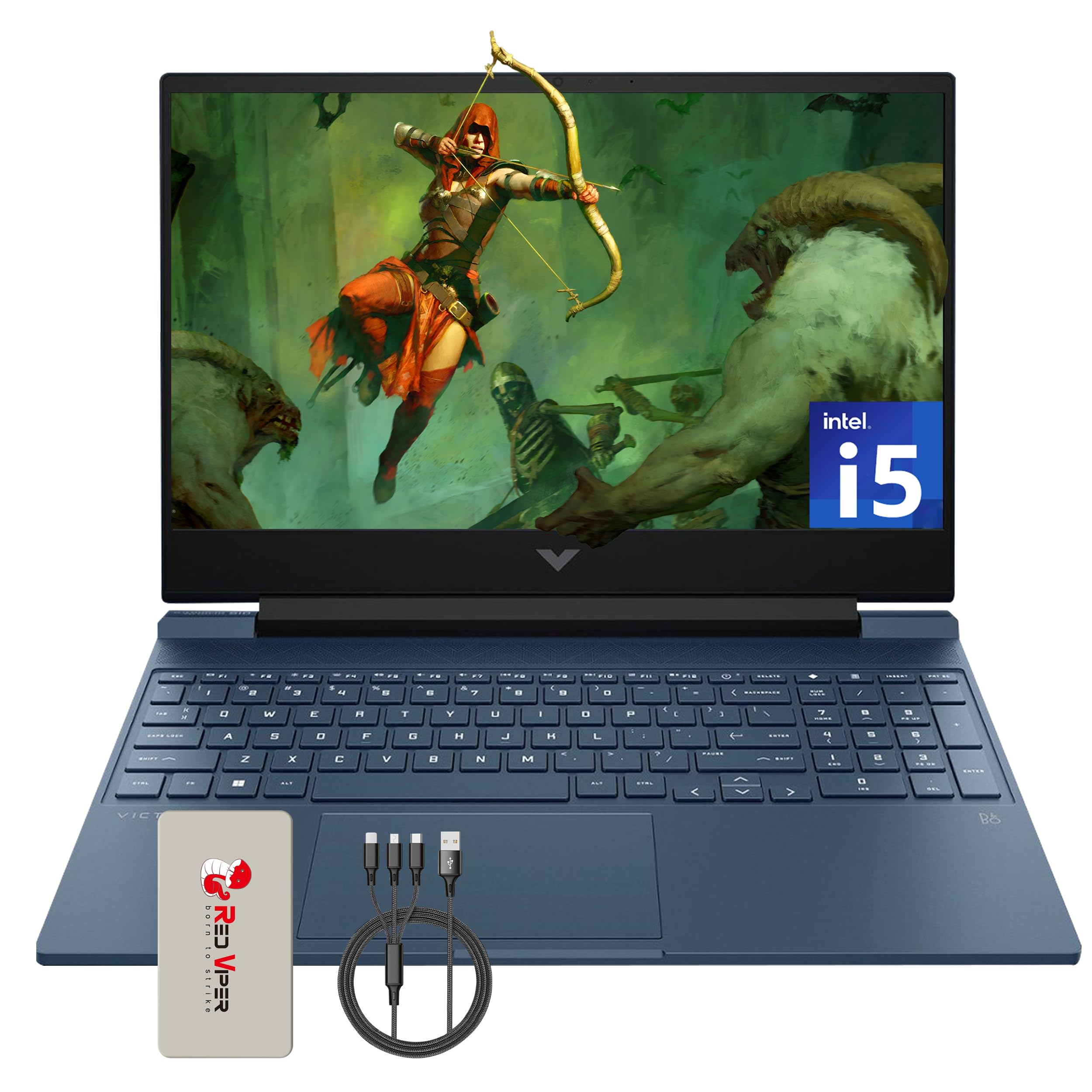 HP Victus 15.6" Full HD 144Hz Gaming Laptop, Intel-i5 12450H, NVIDIA ...