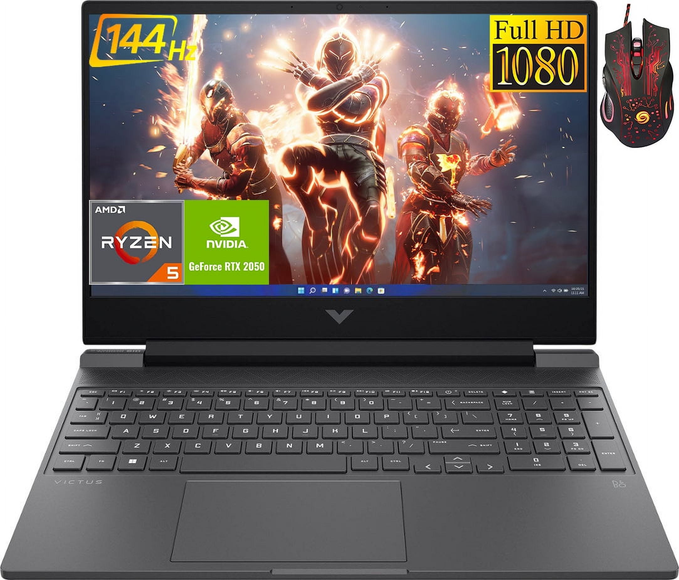HP Victus 15.6" Gaming Laptop, AMD Ryzen 7 7535HS, 32GB RAM, 4TB SSD ...