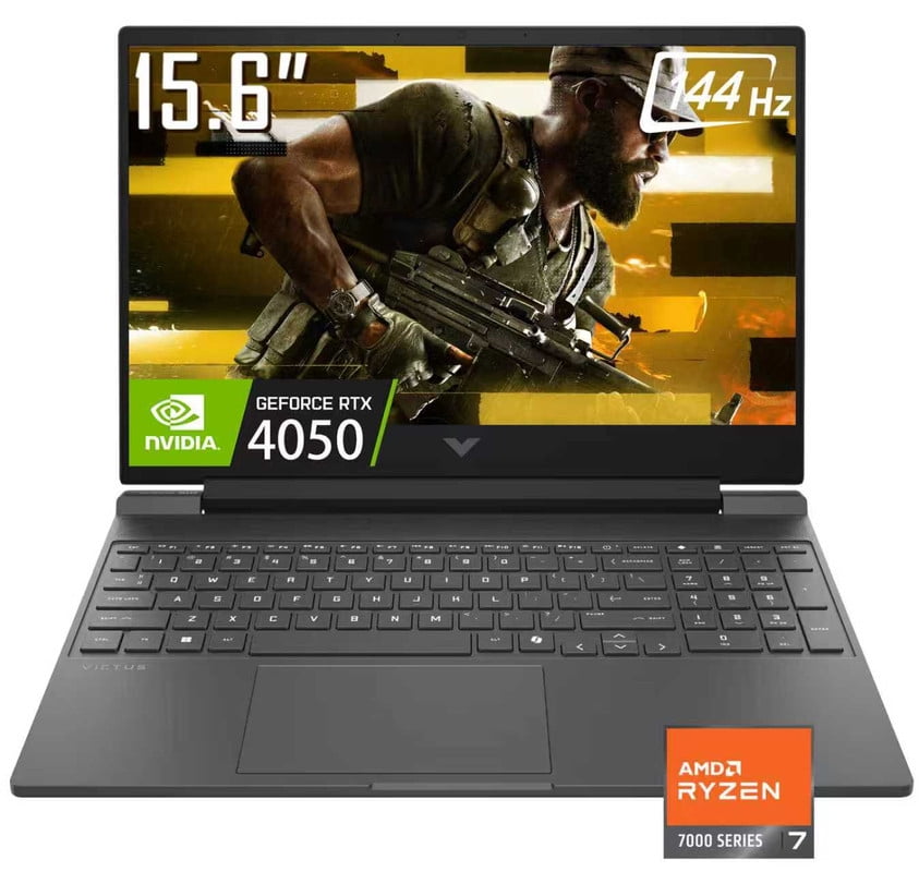HP Victus 15 Gaming Laptop, 15.6" 1920 x 1080 FHD 144Hz LED IPS Display ...