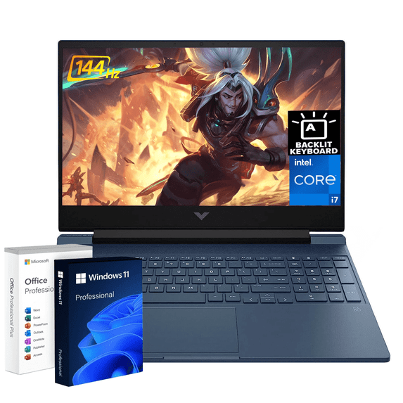HP Victus 15 Gaming Laptop, 15.6" FHD 144Hz Display Portatil Gamer ...