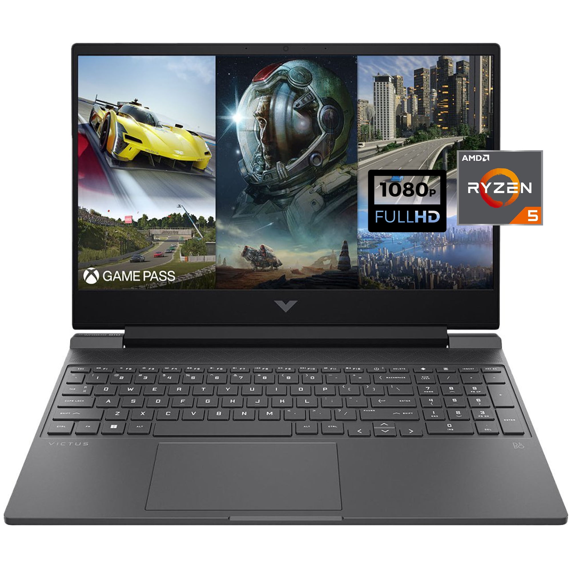 HP Victus 15 Gaming Laptop[Windows 11 Pro], 15.6" FHD IPS 144Hz Display ...