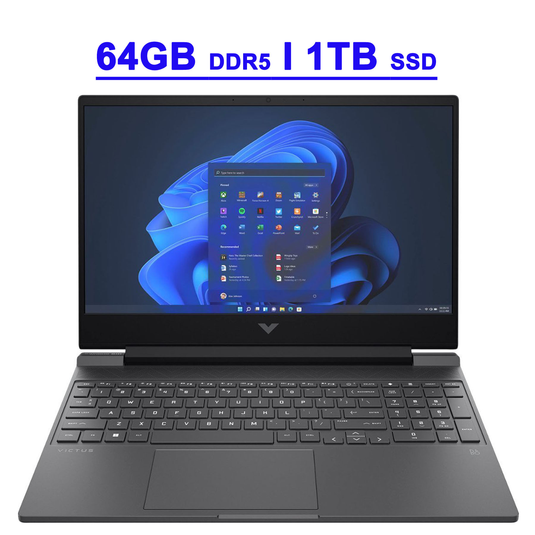 HP Victus 15 Premium Gaming Laptop 15.6" FHD IPS Anti-glare 144Hz AMD 6 ...