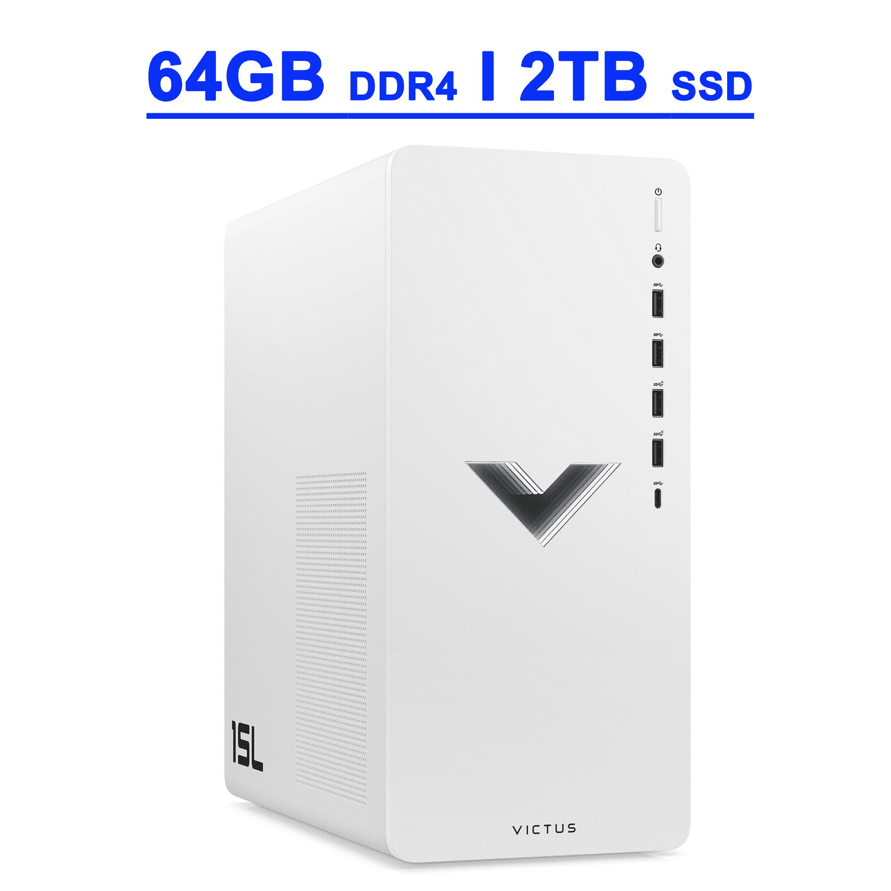 HP Victus 15L Premium Gaming Desktop Computer 12th Generation Intel ...