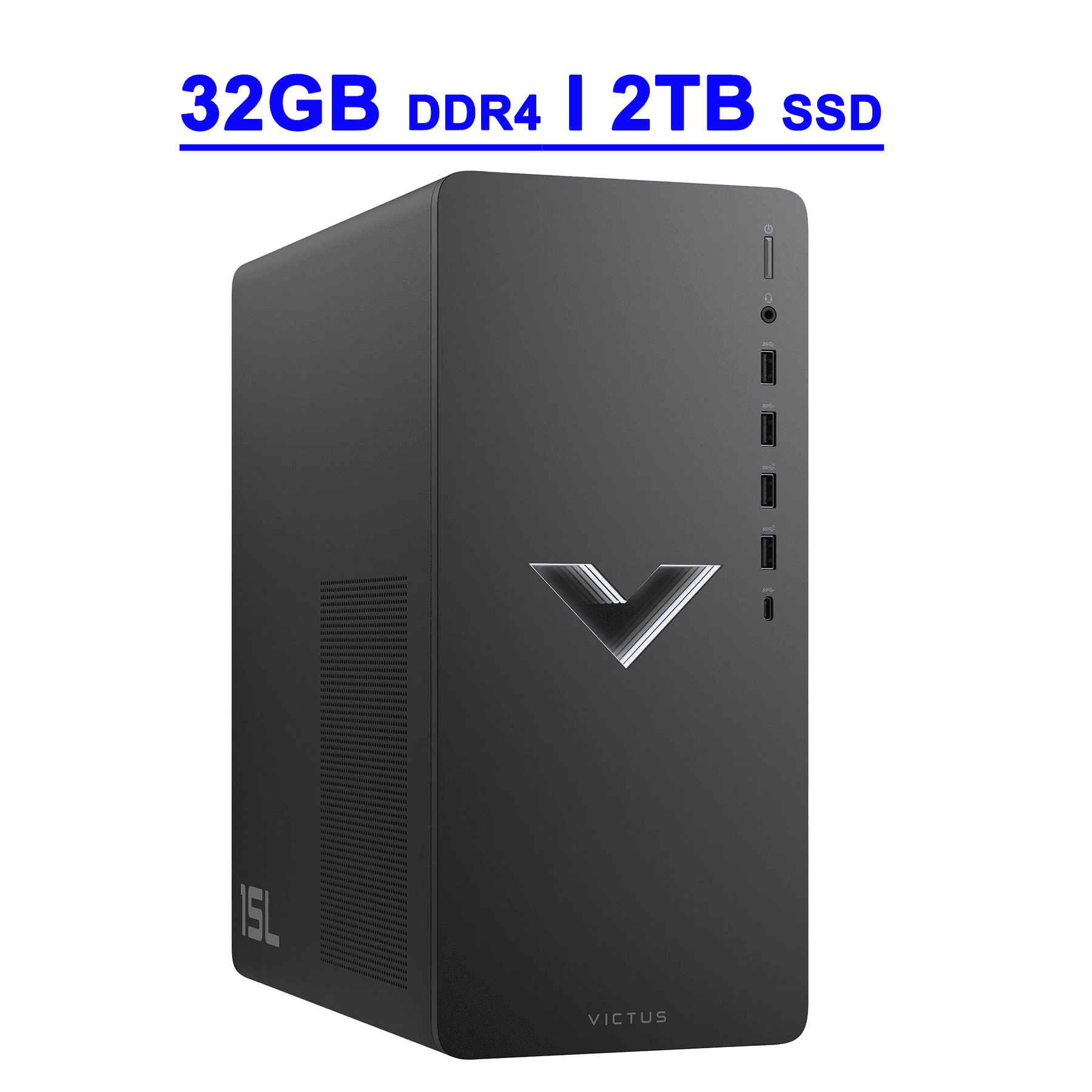 HP Victus 15L Premium Gaming Desktop Computer Intel 16-Core i7-13700F ...