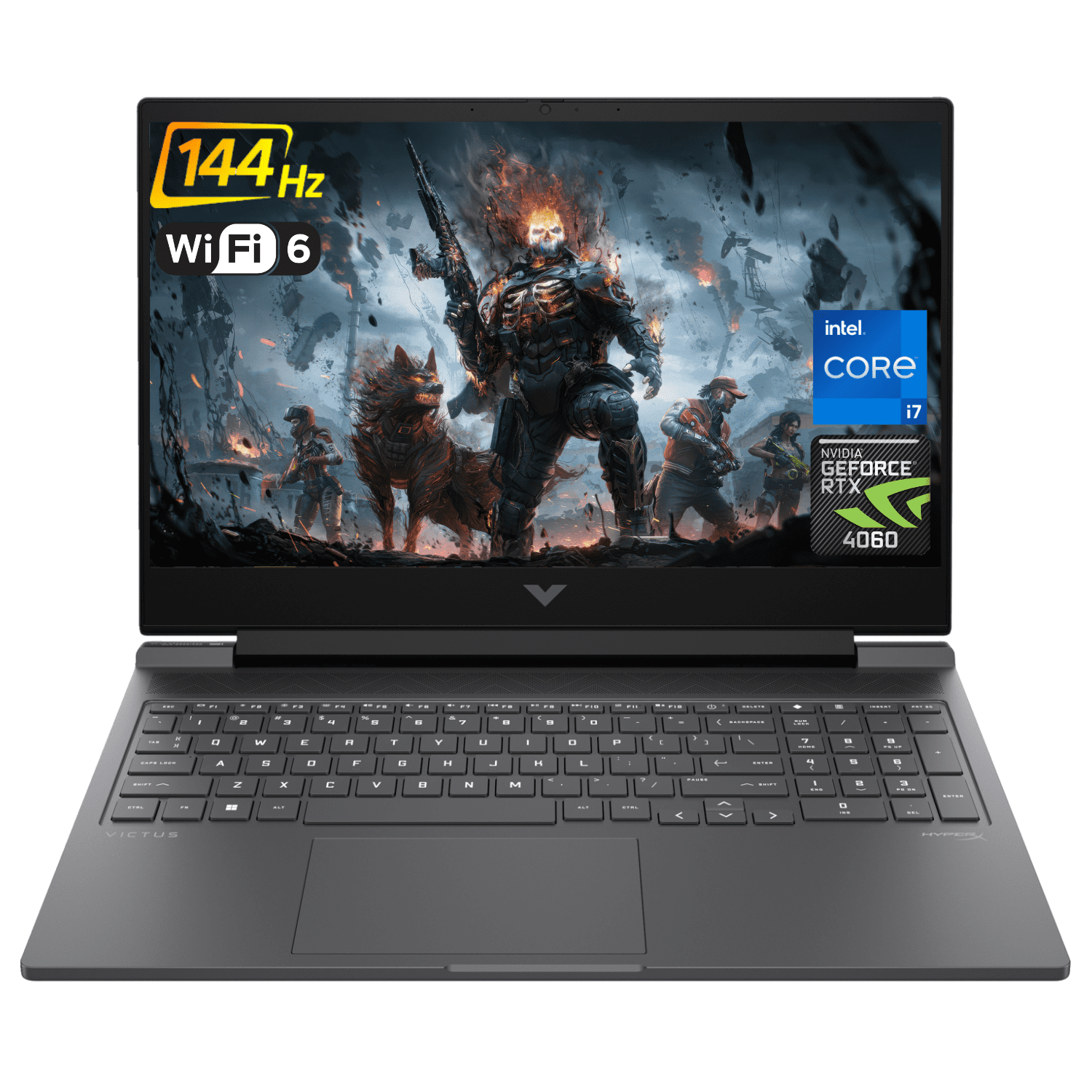 HP Victus 16.1" i7 RTX 4060 Gaming Laptop, 16.1" FHD 144Hz, i7-14700HX ...