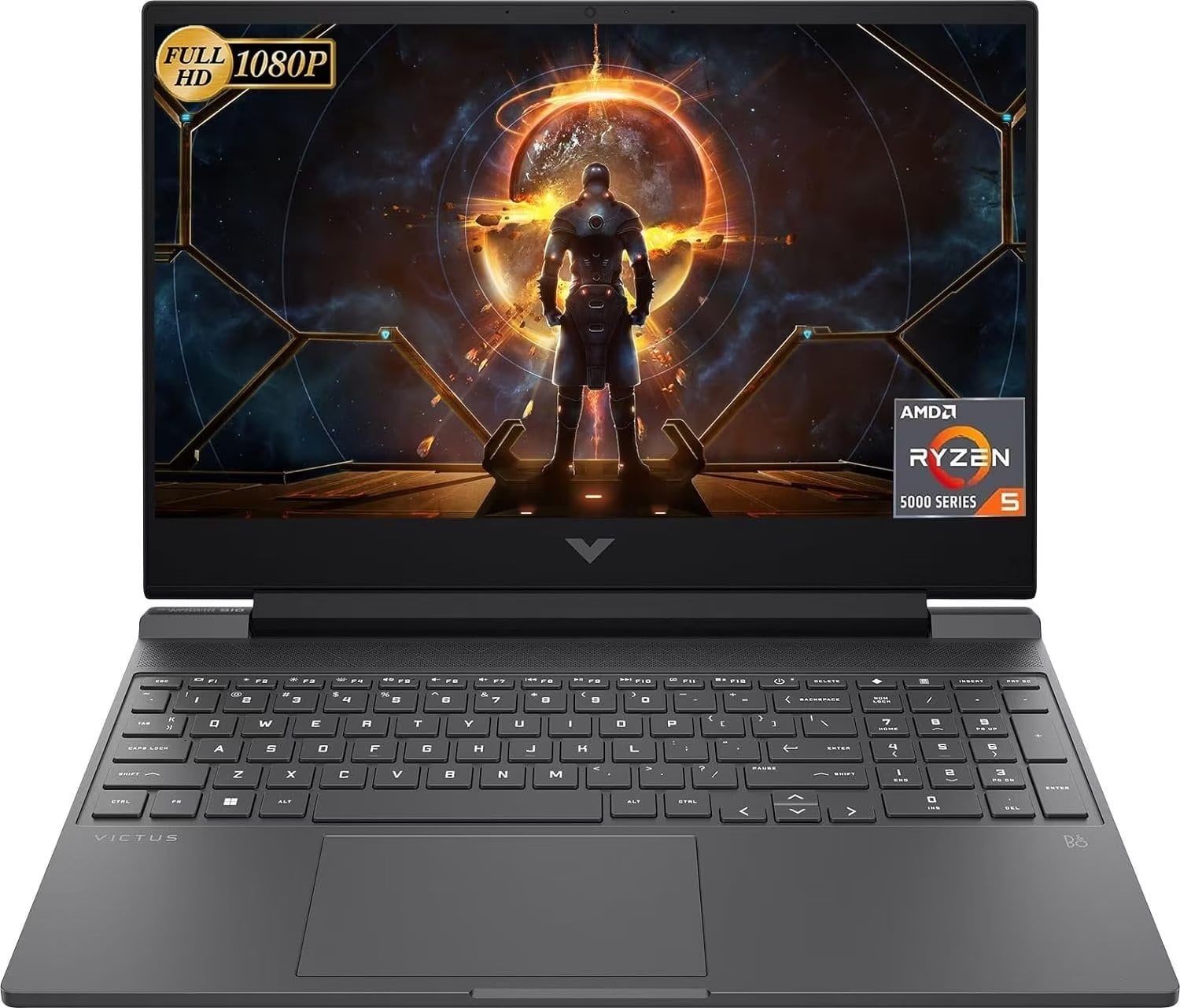 HP Victus Gaming Laptop, 15.6 FHD IPS 144Hz Display, AMD Ryzen 5 7535HS Processor, 16GB RAM, 1TB ...
