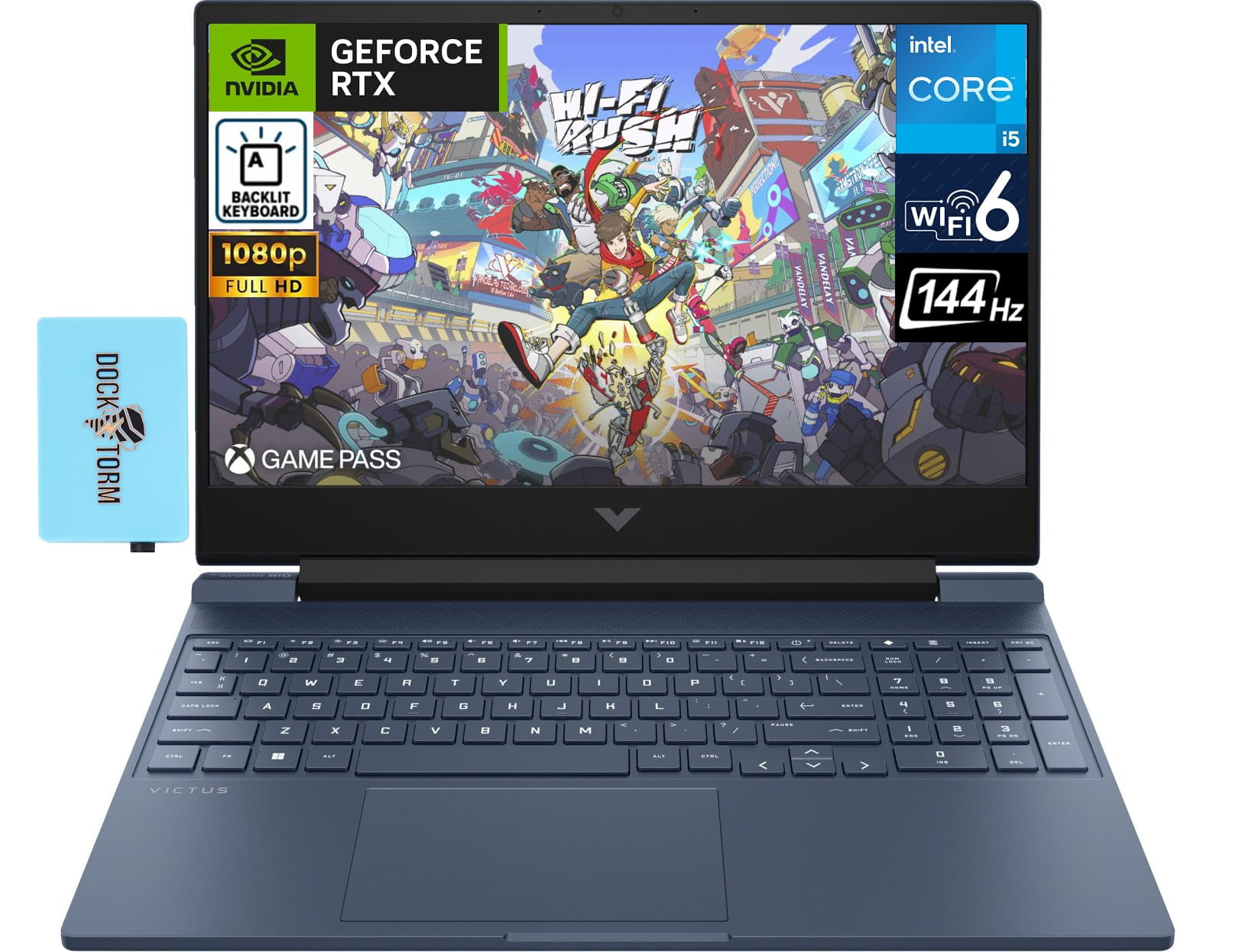 HP Victus Gaming Laptop 15.6" IPS FHD (Intel i5-12450H, GeForce RTX ...