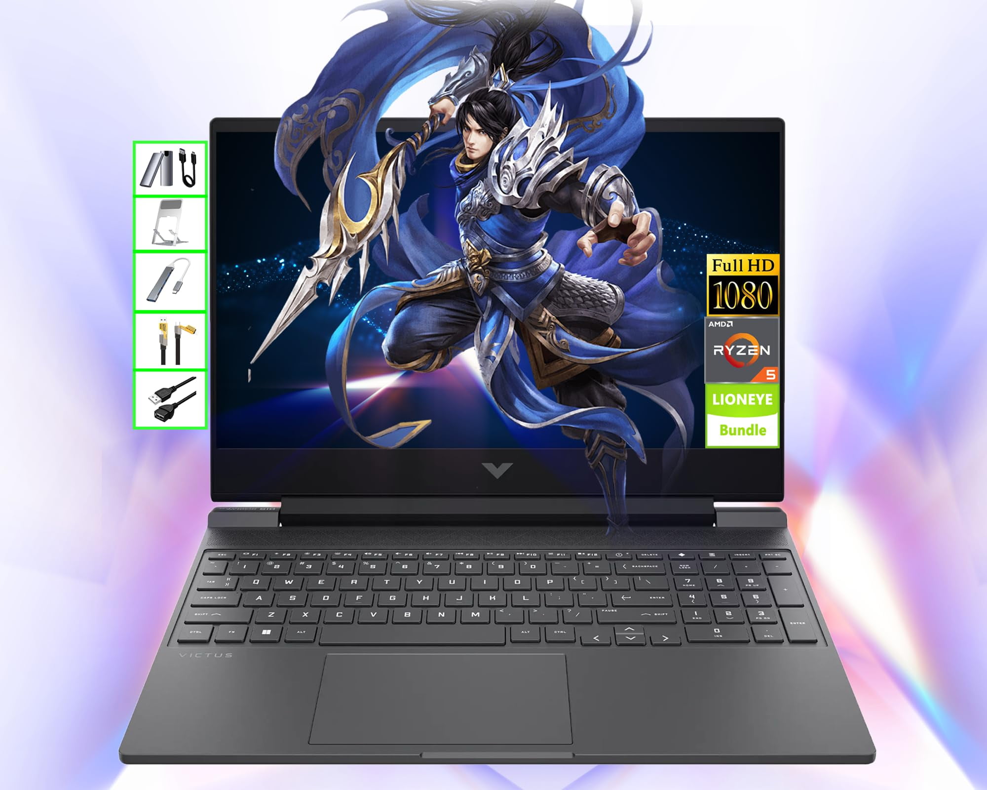 HP Victus Gaming Laptop with AMD RX 6550M(Comparable to RTX 3050)| 15.6 ...