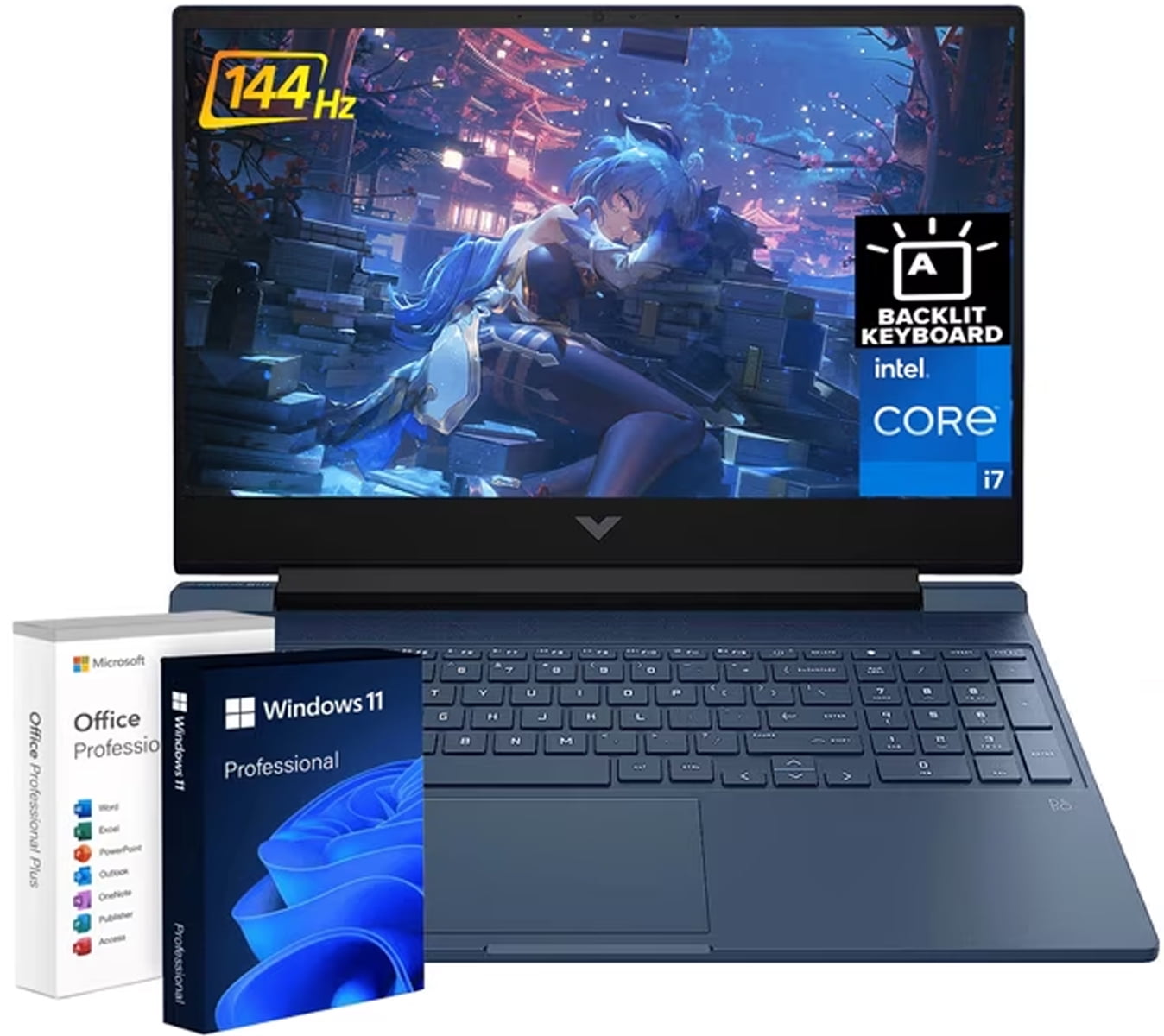 HP Victus15.6" FHD 144Hz Gaming Laptop, Core i7-13620H, NVIDIA GeForce RTX 4060, 64GB RAM 1TB ...