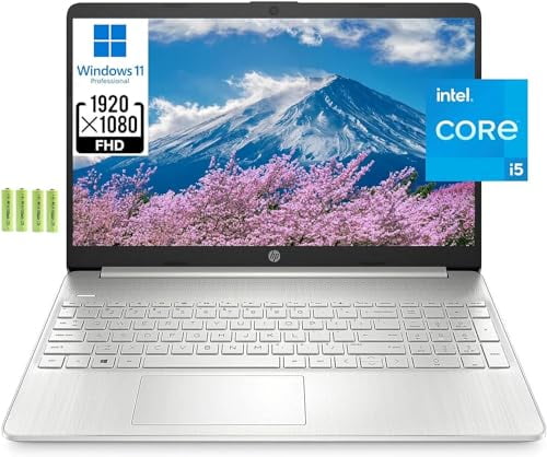 HP Windows 11 Pro 15 15.6" FHD Business Laptop Computer,11th Gen Intel ...