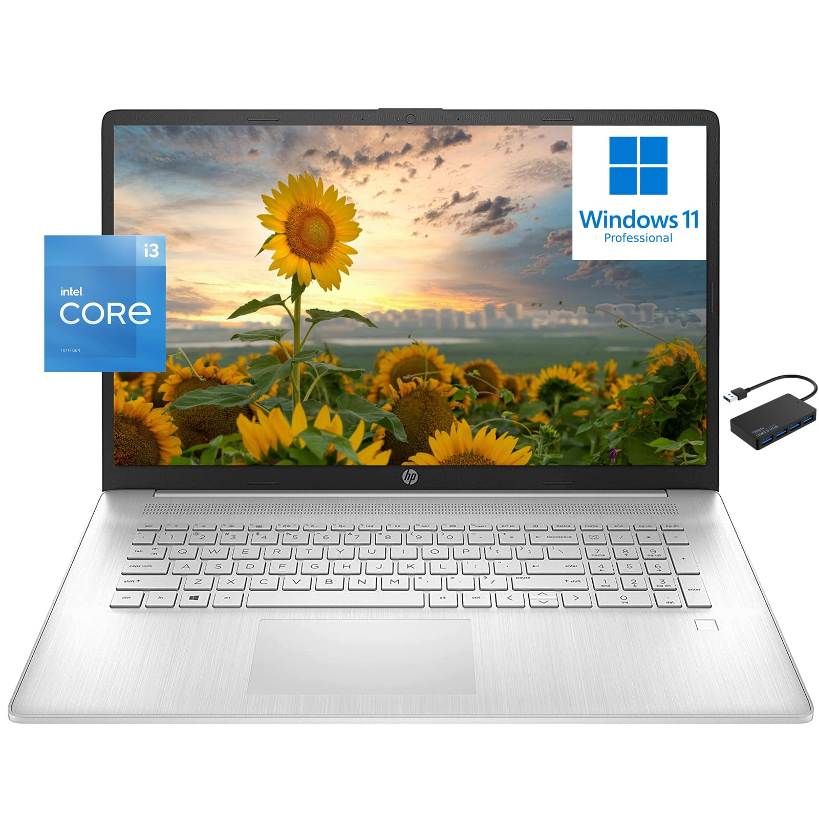 HP [Windows 11 Pro] 17 17.3" FHD Business Laptop Computer, 11th Gen ...