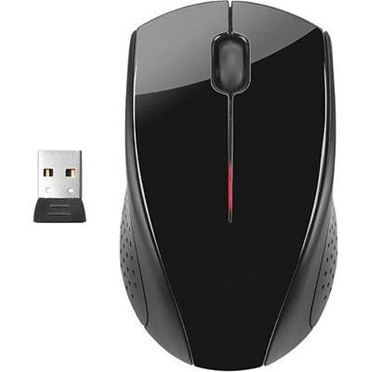 HP X3000 Wireless Optical Mouse - Black, Laptop Computer Compatible ...