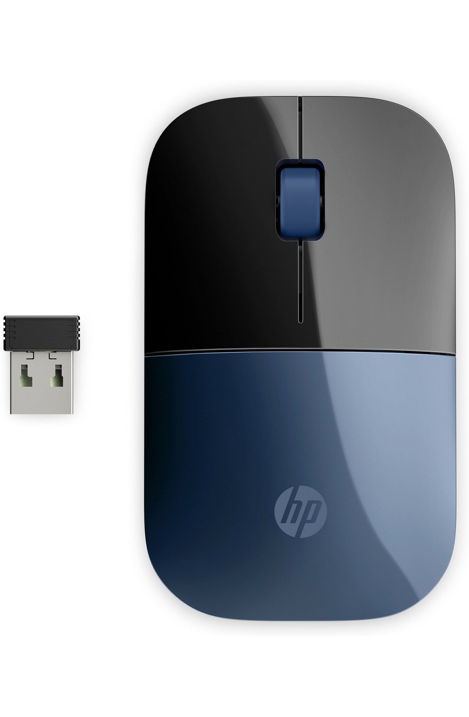 HP Z3700 Lumiere Blue Wireless Mouse - Walmart.com