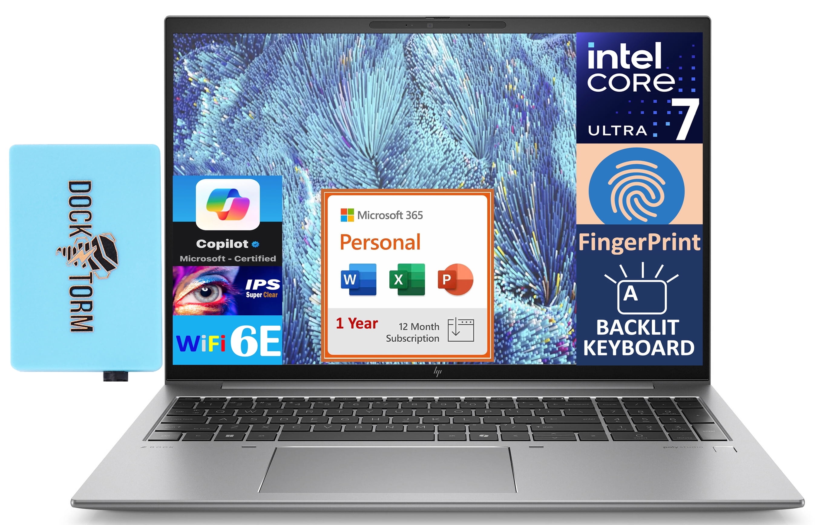 HP ZBook Firefly 16 G11 Business Laptop 16.0in IPS WUXGA Display (Intel ...